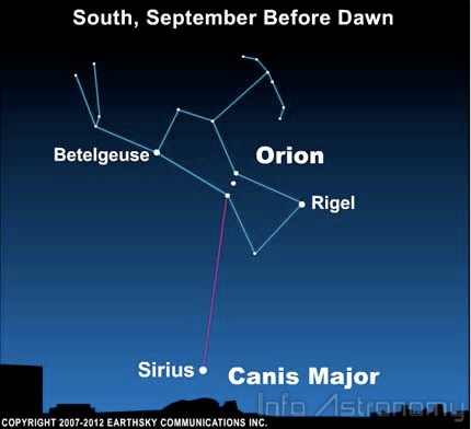 Sirius, Bintang Tercemerlang di Langit Malam - Info Astronomy