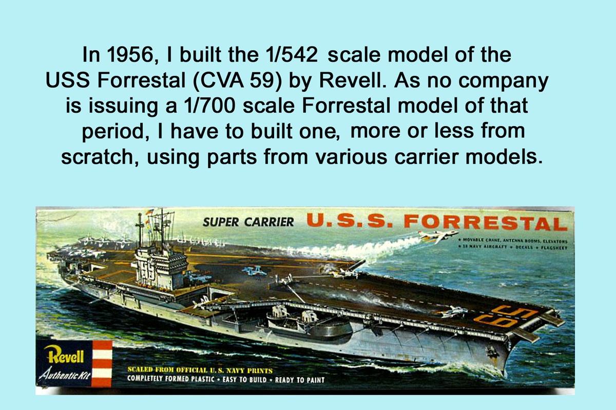Capital Marine Modellers' Guild: 1/700 Scale Model of USS Forrestal