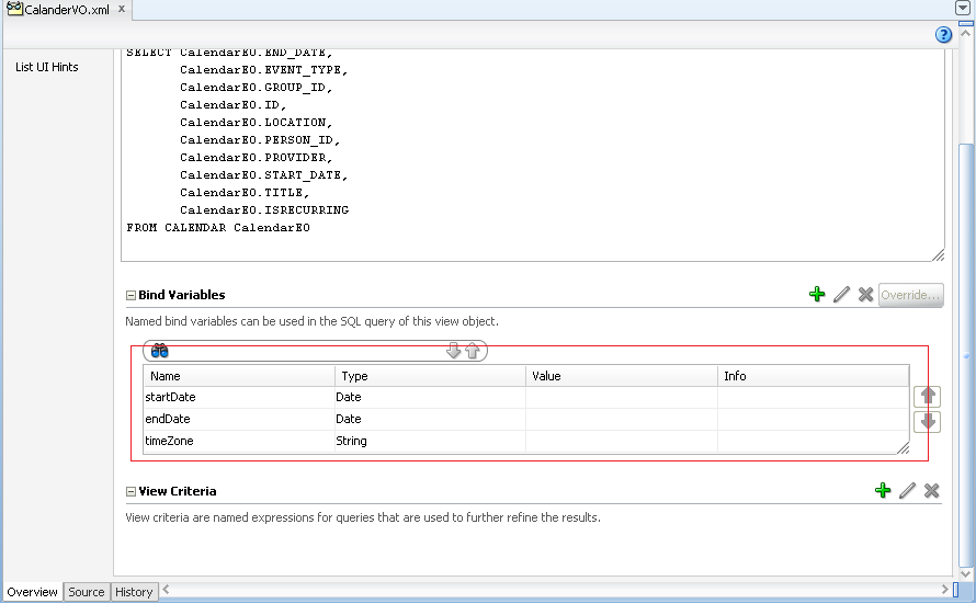 ADF Calendar application with multiple providers | Technology blog
