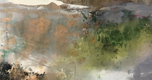 Daily Painters Abstract Gallery: Contemporary Abstract Painting “Fields ...