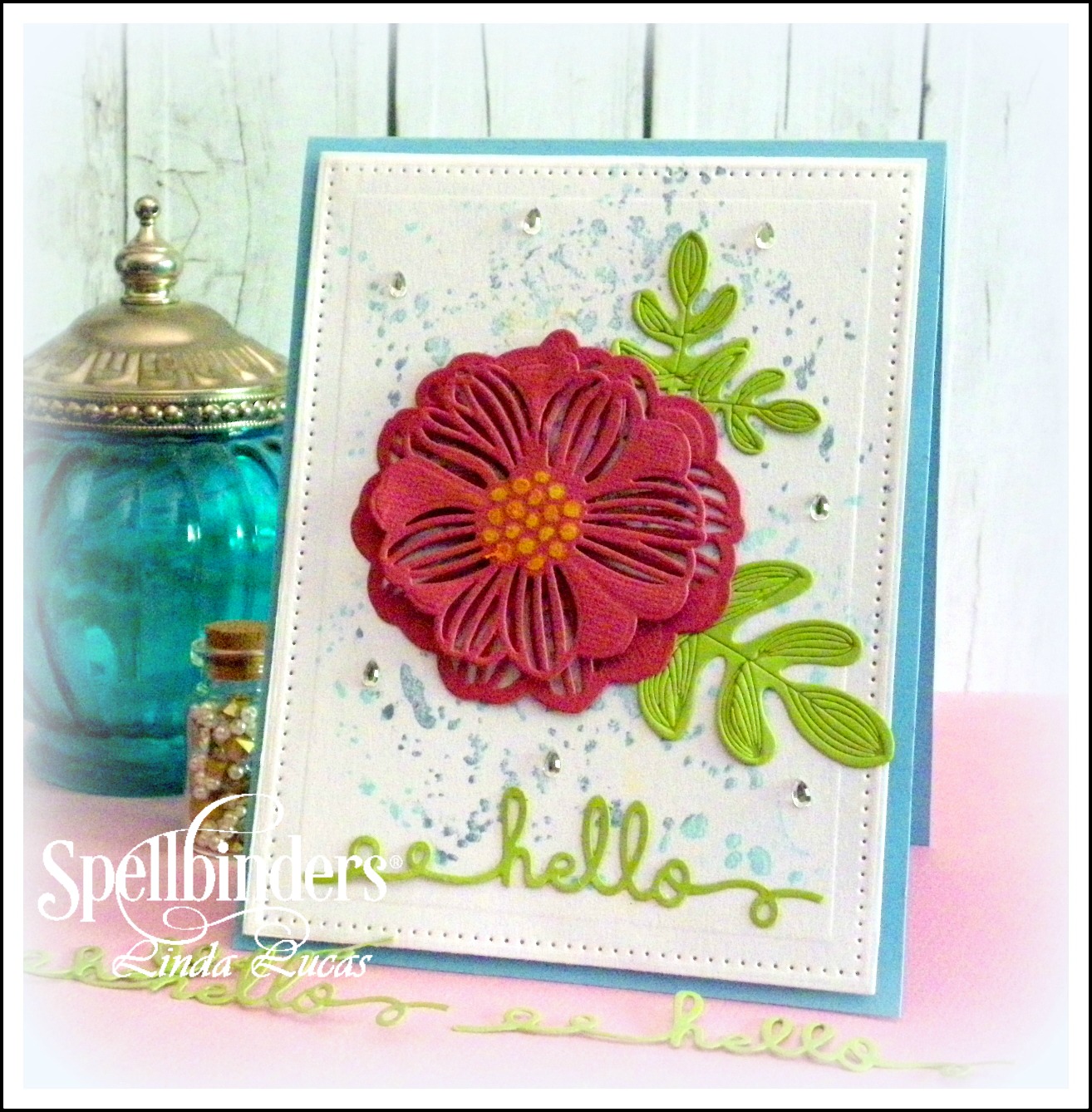 Lovely Linda's Craft Central!!: Spellbinders Garden Blooms Tutorial
