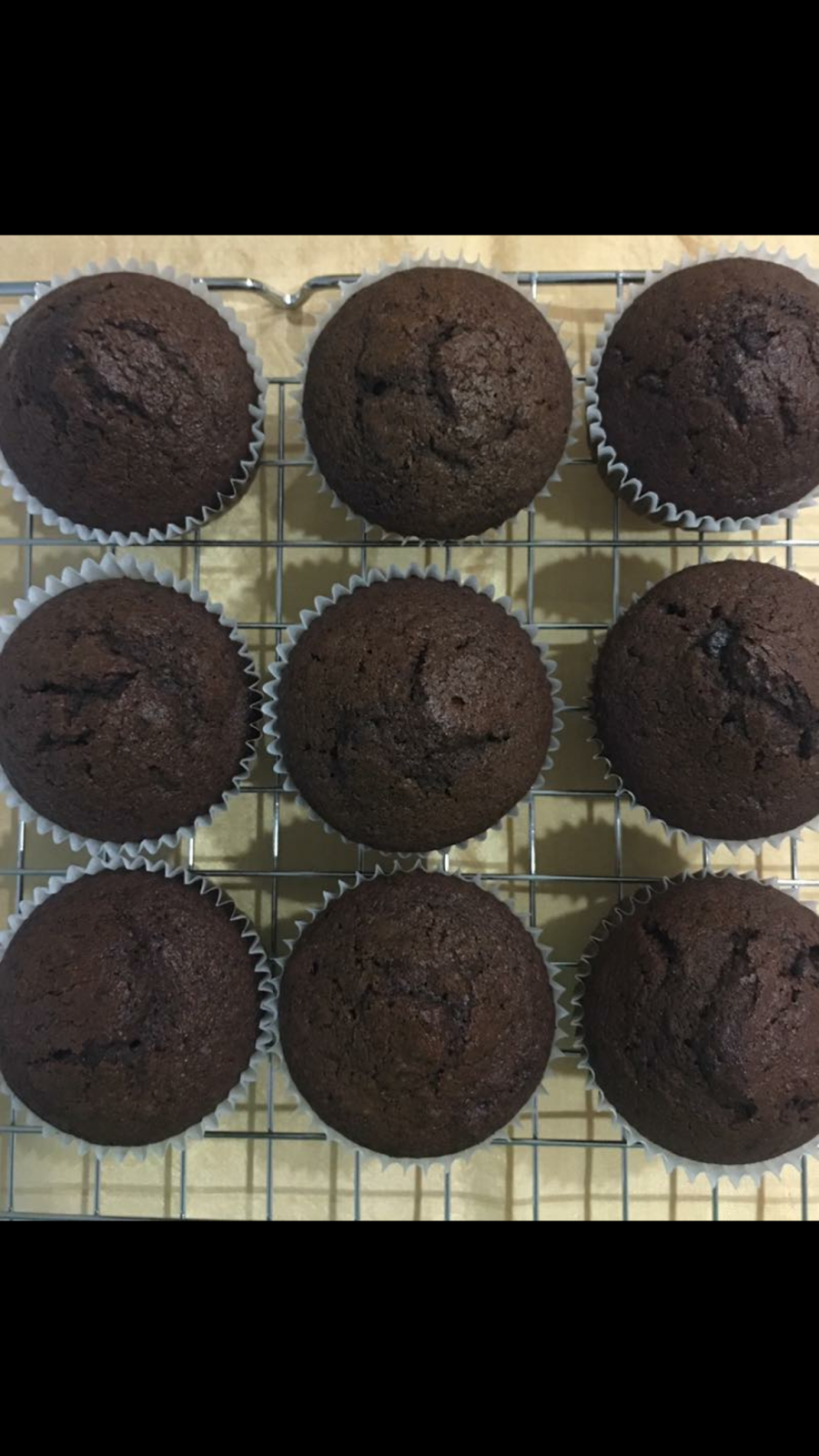 Miki's Food Archives : Moist Chocolate Muffin (banana milk flavour ...
