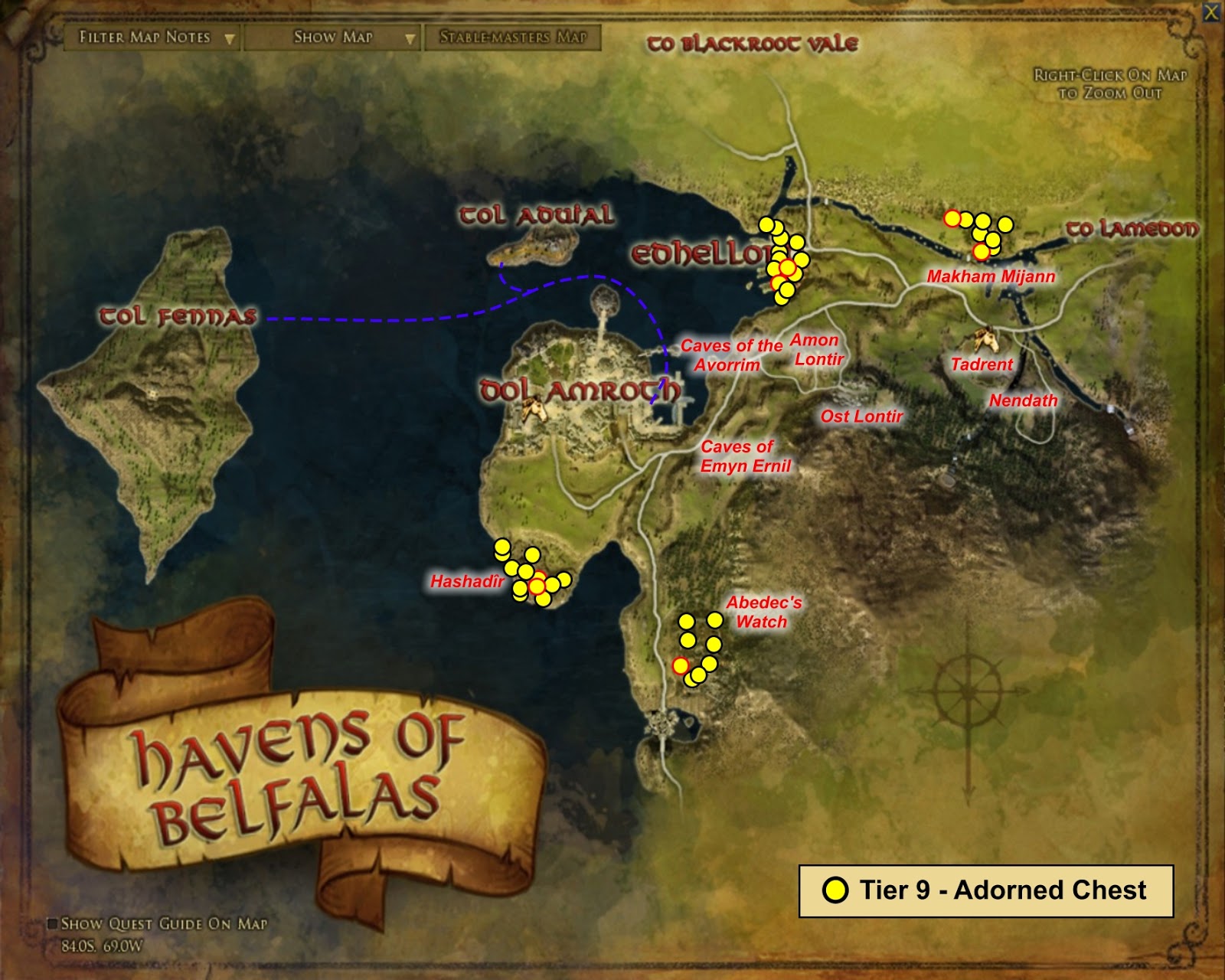 Wonderful Places in LOTRO's Middle Earth