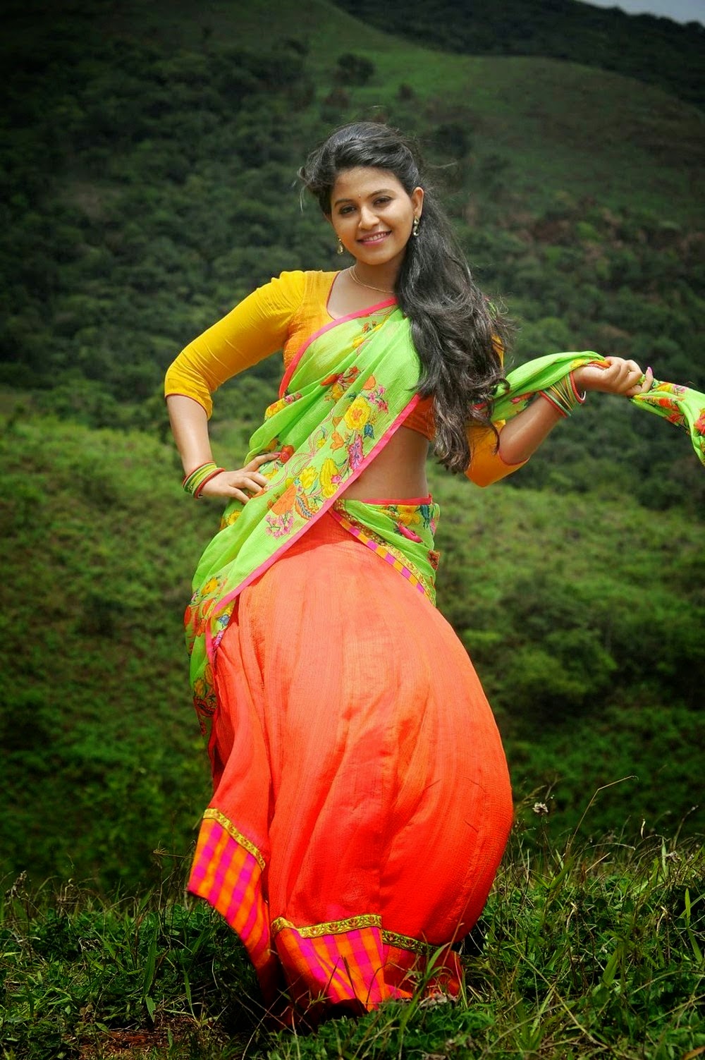 Anjali New Navel Show In Half Saree Hot Photos - MOVIEEZREEL.BLOGSPOT.COM