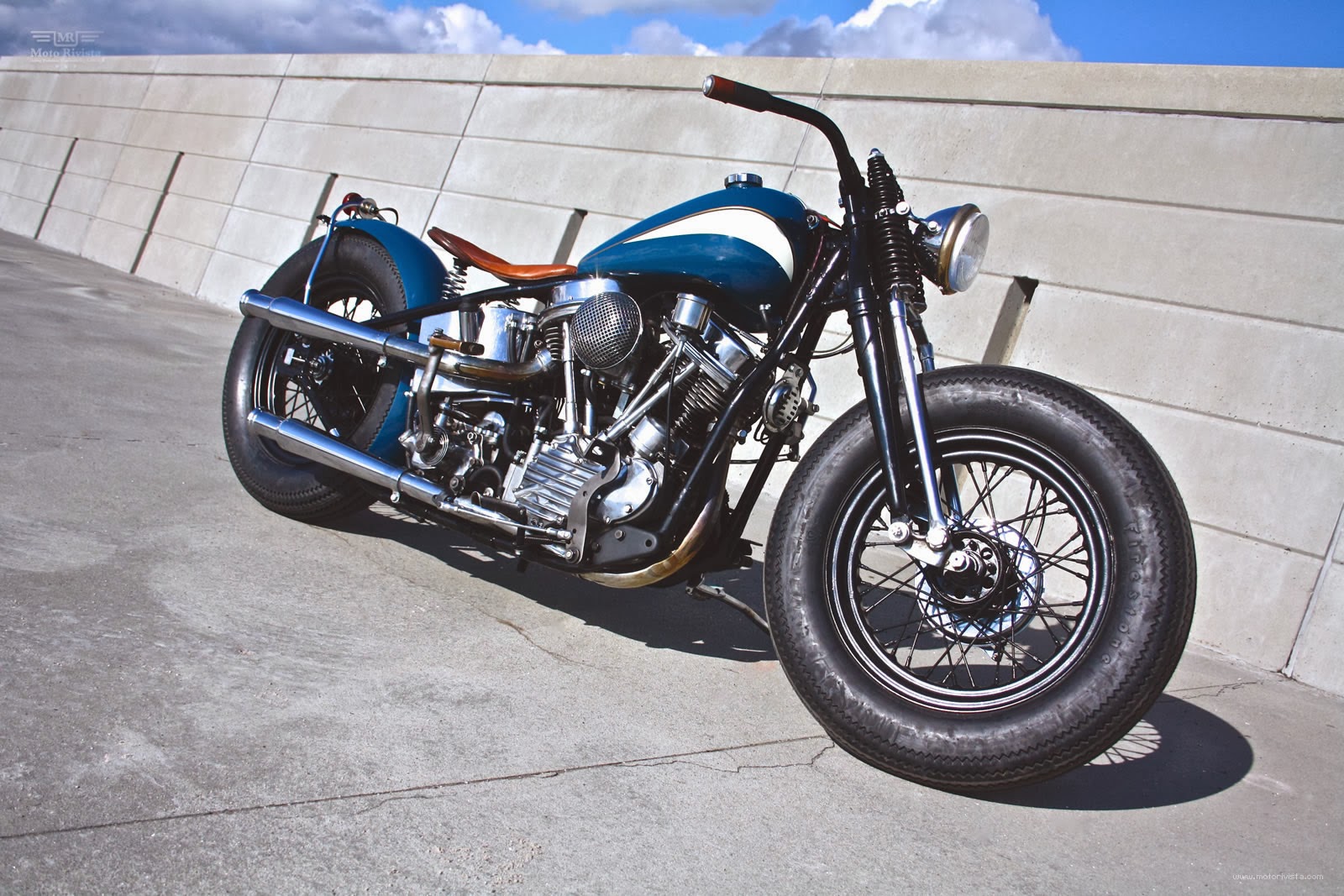 biker excalibur II: 48 custom Panhead by JAMESVILLE