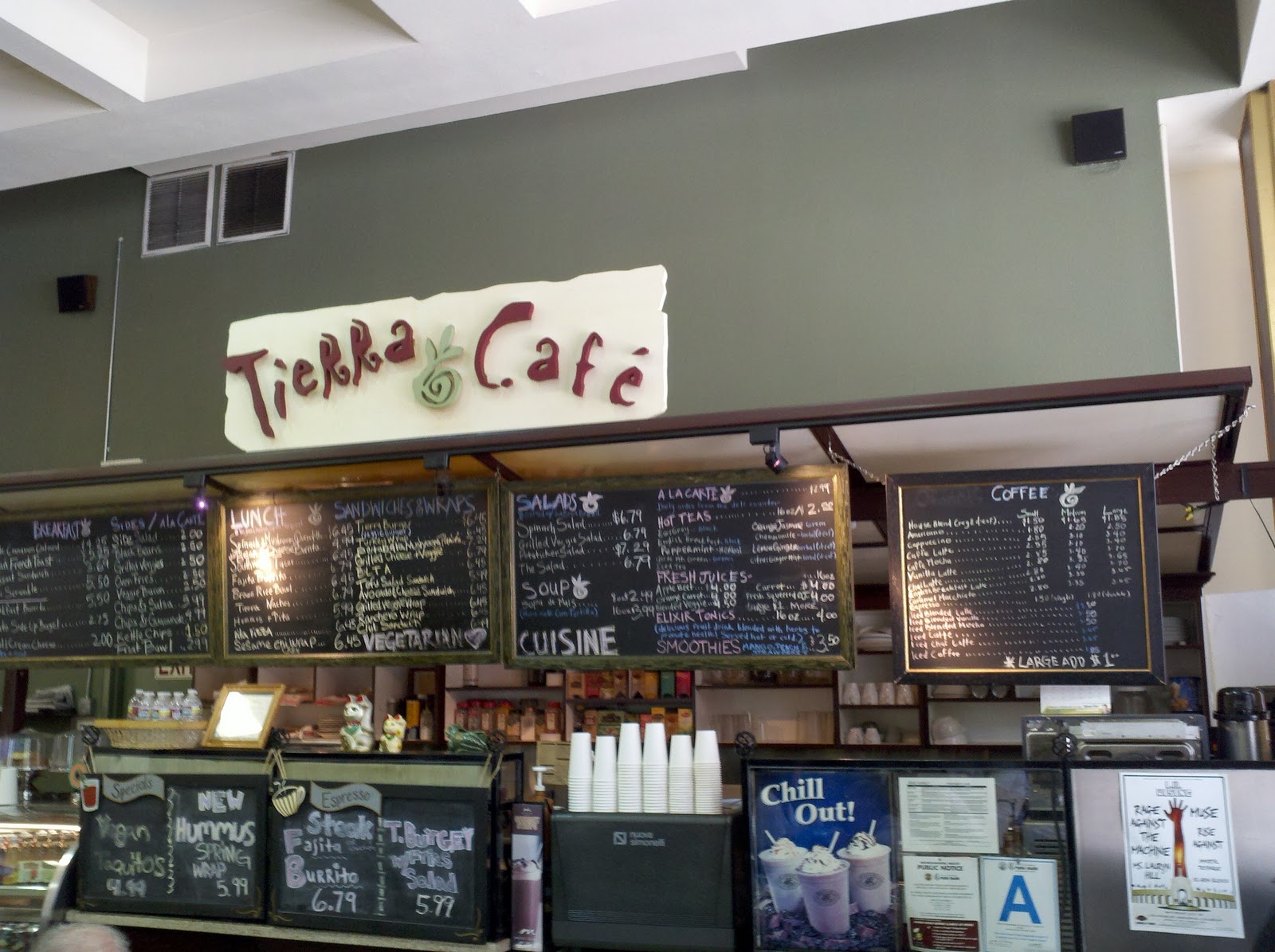 The Healthy Vegans: Tierra Cafe :: Healthy Eats in Downtown Los Angeles