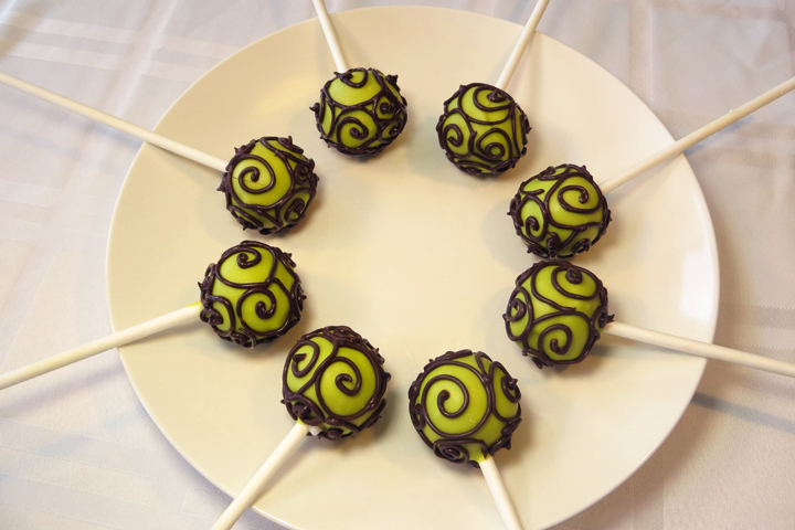 Sparked Ideas: Cake Pop Swirl Design