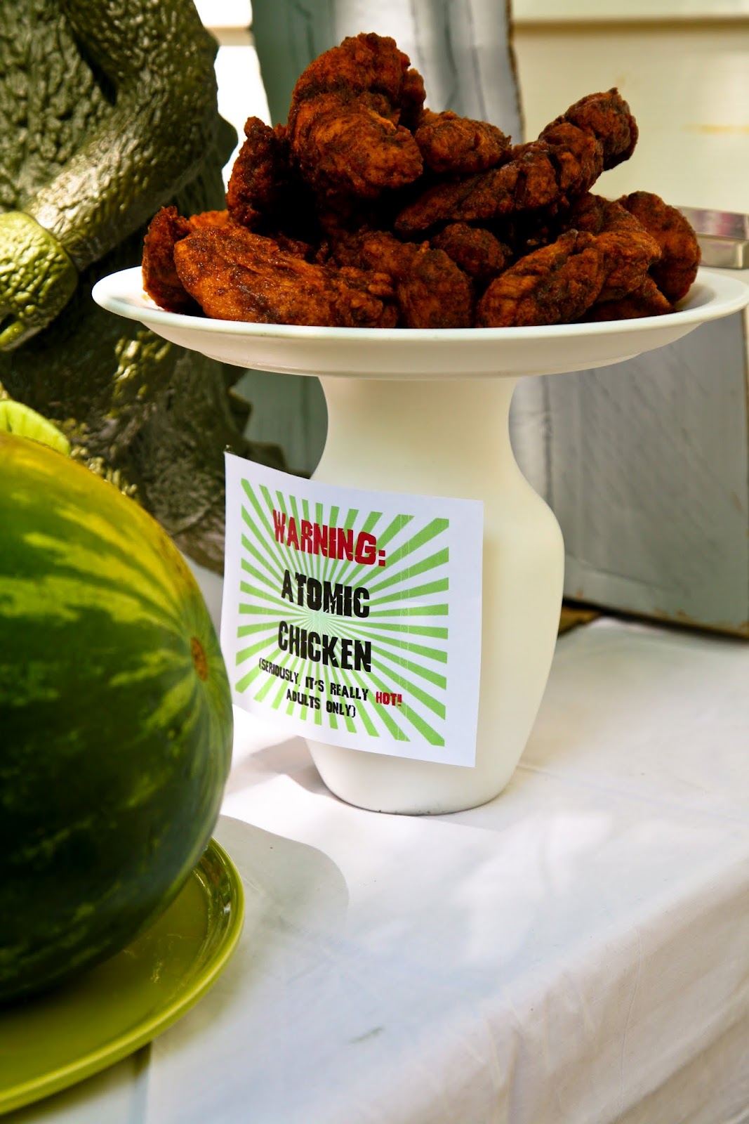 Spaghetti Arms: Godzilla First Birthday Party