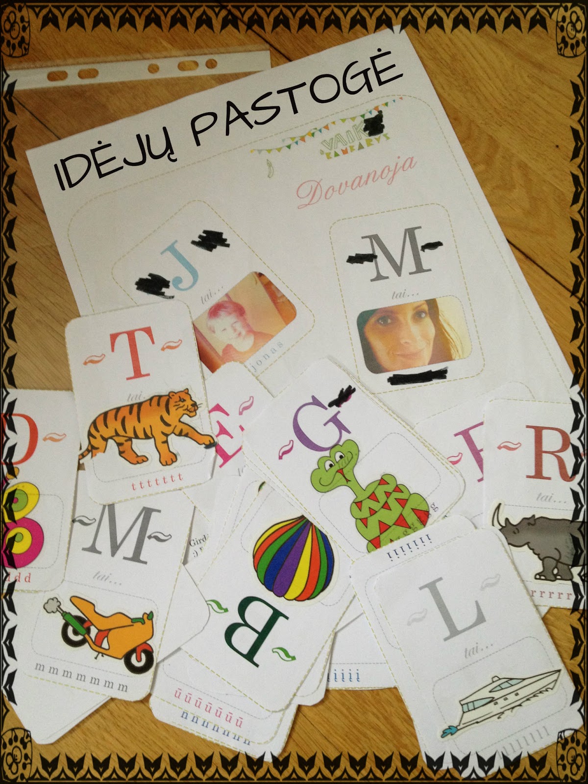 Visos idėjos po vienu stogu!!!: Lietuviška Abėcėlė