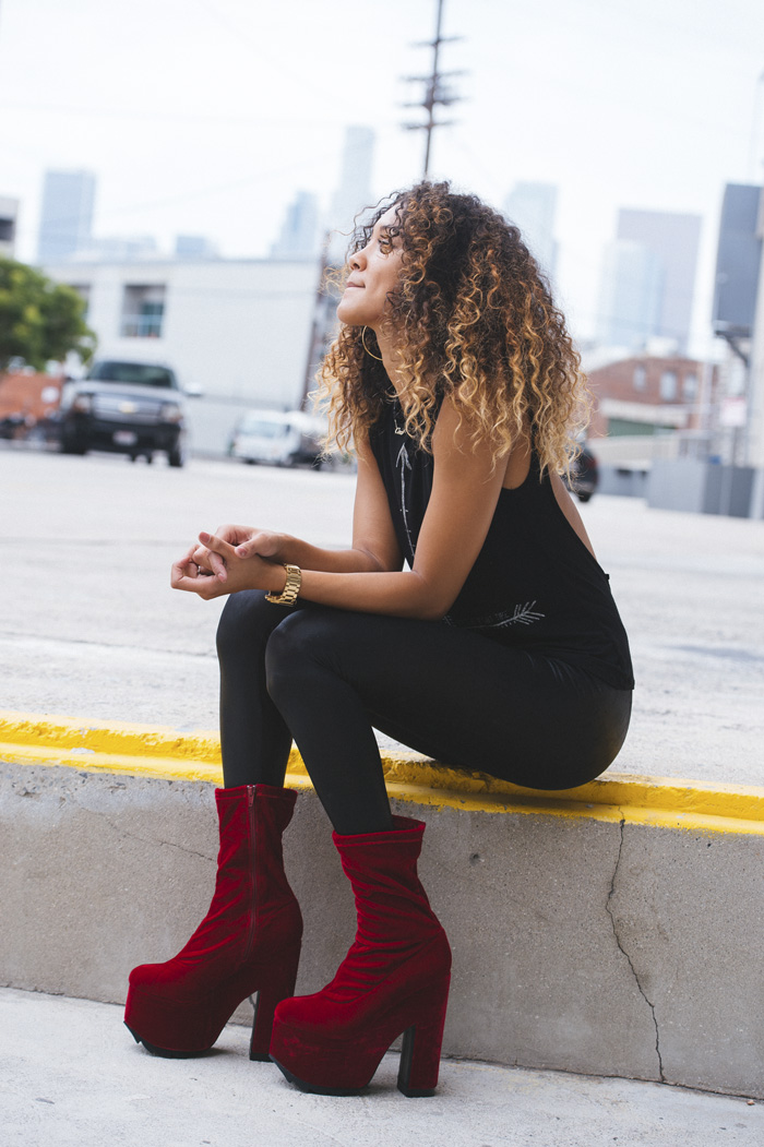 Tilted Sole Blog: On the Street: Ashley Coco in Y.R.U. Labyrinth