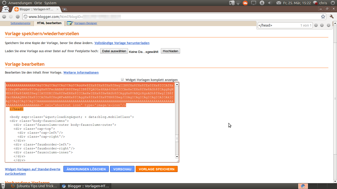 Ubuntu Tips & Tricks: How to add a custom Icon to your blog