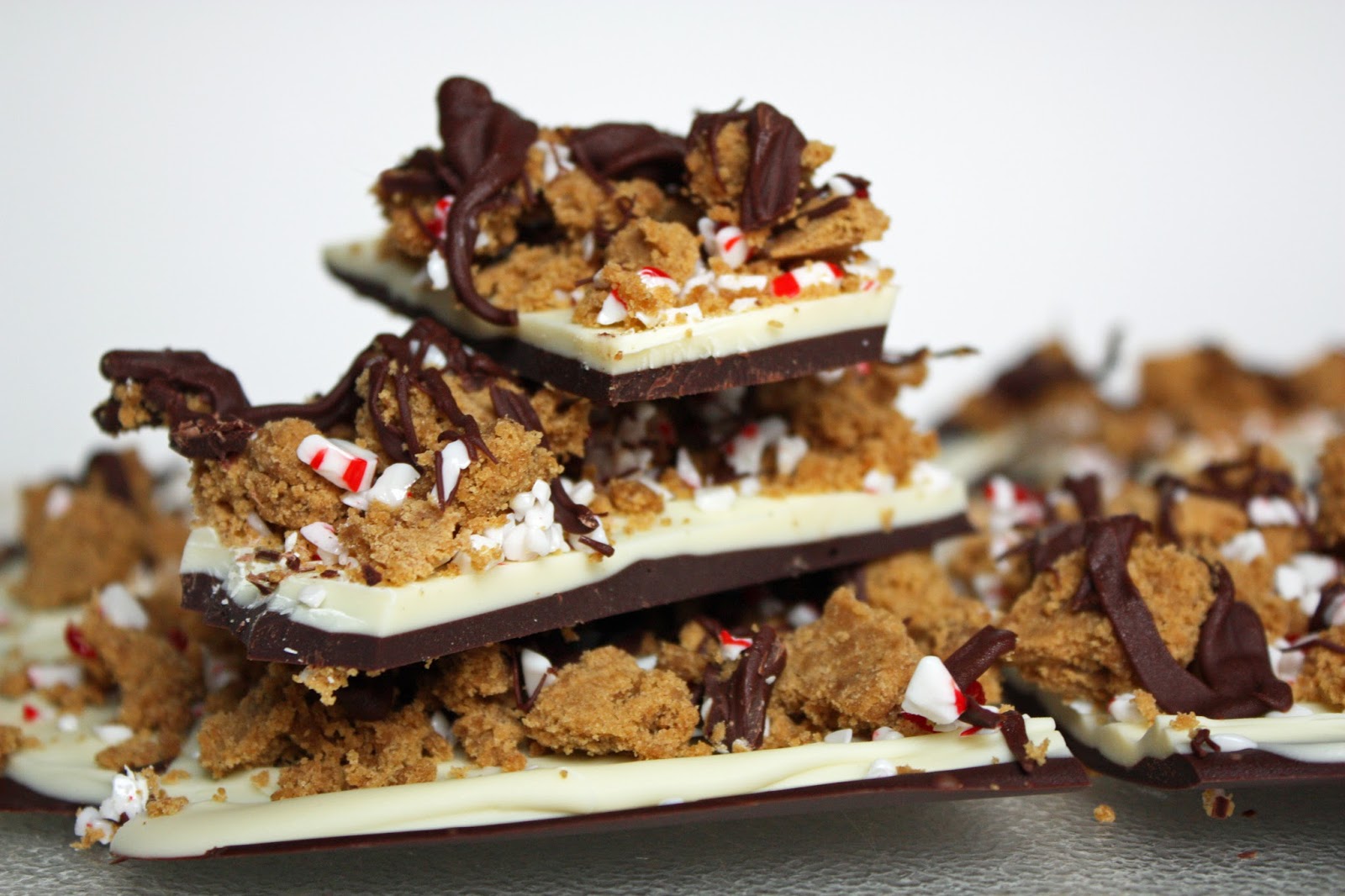 Gingerbread cookie dough peppermint bark | How to Philosophize with Cake