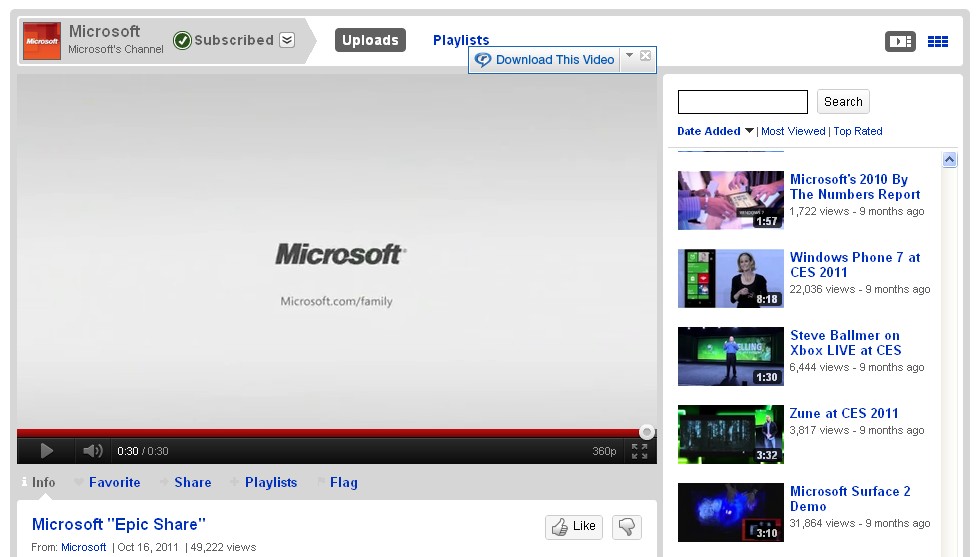 TechMonitor: عودة قناة مايكروسوفت على اليوتيوب الى العمل بعد اختراقها ...