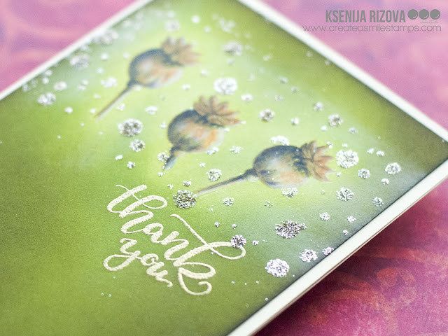 Ink Blending on Coloured Cardstock | Challenge Time at Create A Smile ...