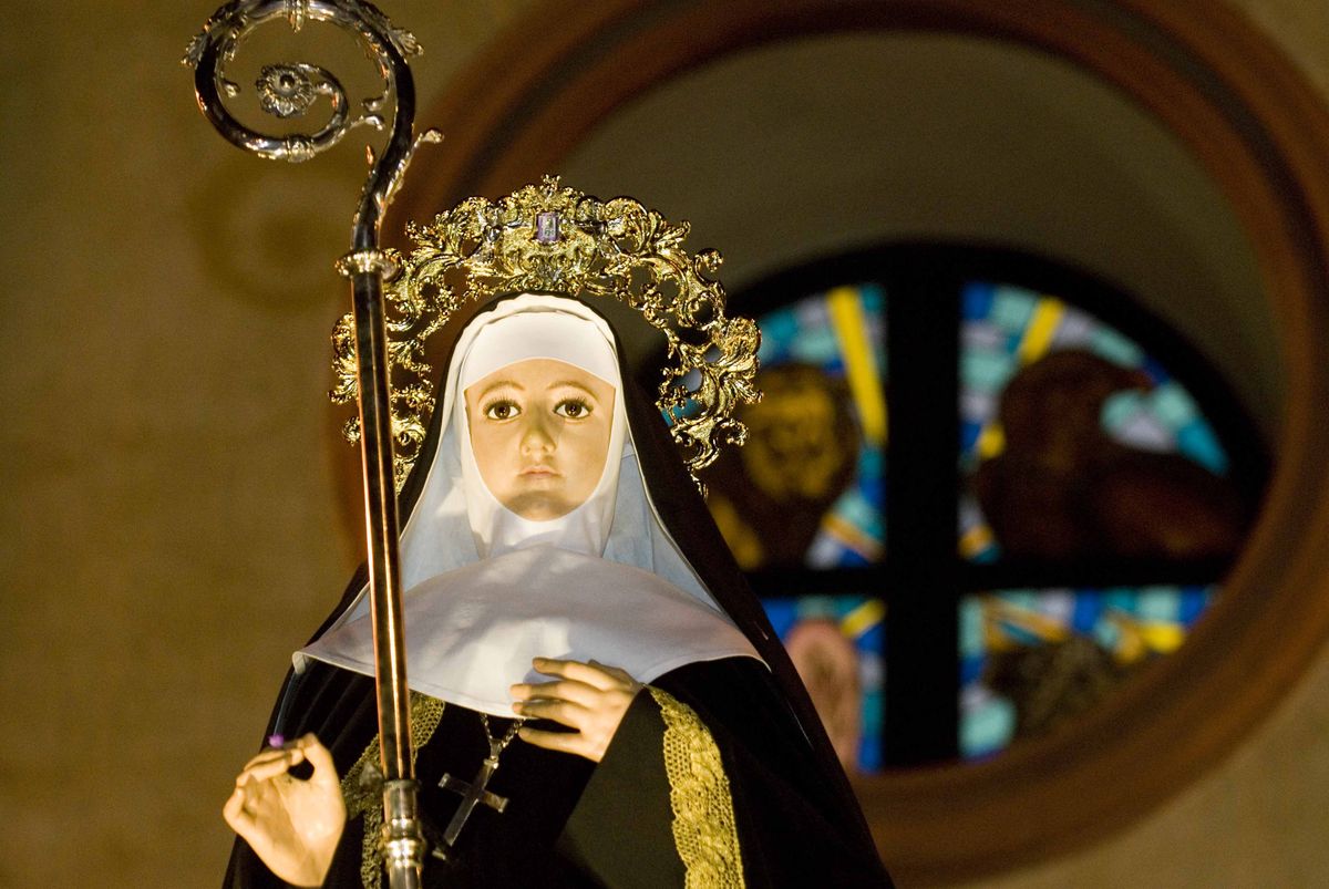 Santos de Dios: 28 de agosto: Santa Florentina de Cartagena