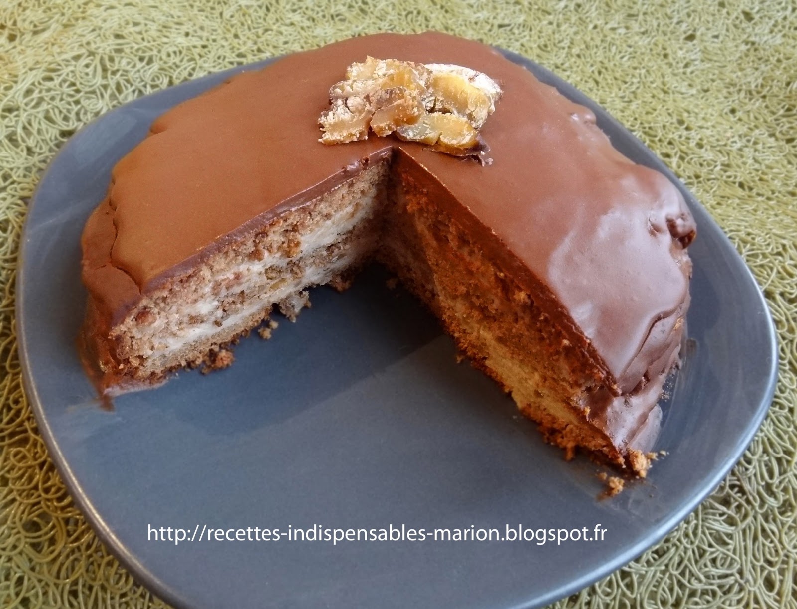 Les recettes indispensables de Marion: Gâteau à la crème de marrons ...