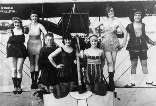 Vintage Photos of Sennett Bathing Beauties, ca. 1915 ~ Vintage Everyday
