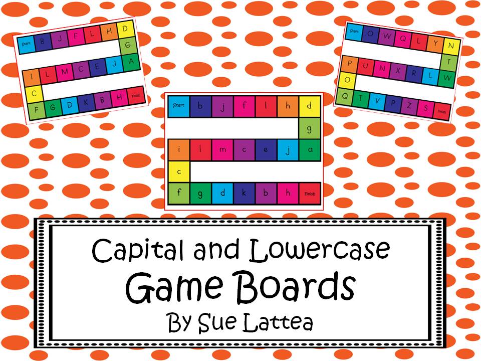 A RAINBOW OF TEACHING: Colorful Game Boards