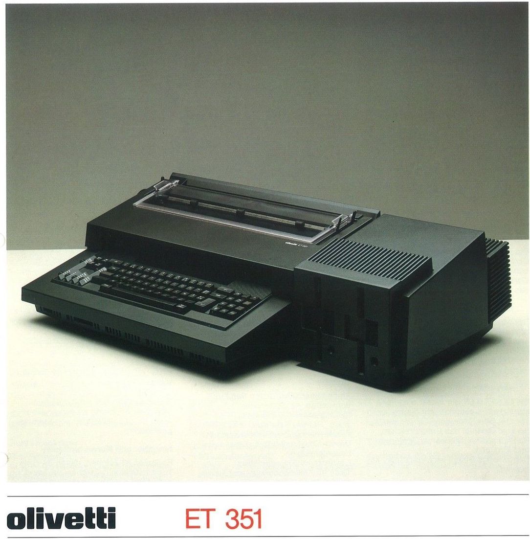 elektrische Olivetti-Schreibmaschinen (ET- und ETV-Serie)
