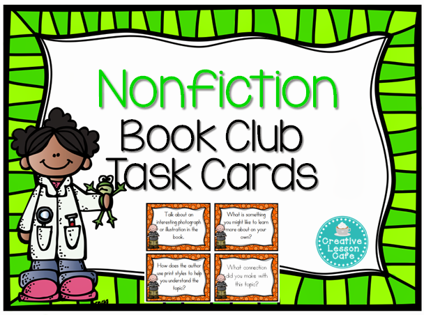 Creative Lesson Cafe: Reading Nonfiction Activities, Task Cards and a ...