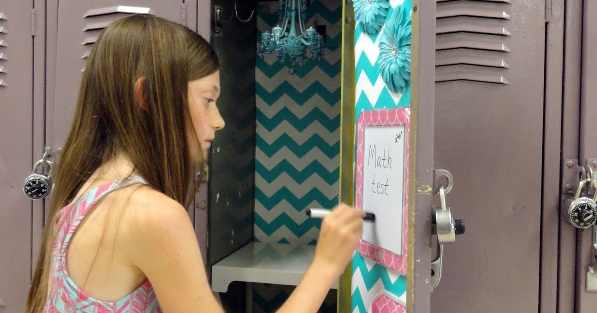 5 simple steps to decorating a fabulous locker with Locker Lookz