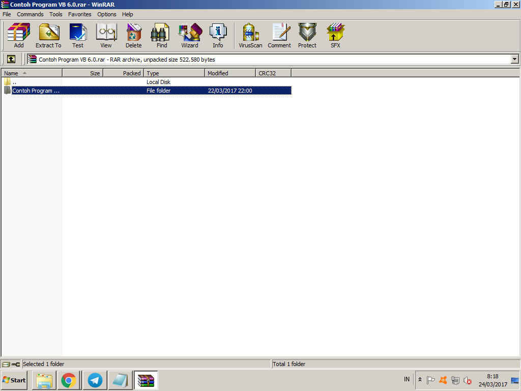 Contoh Program Visual Basic 6.0 - Disza Jatnika