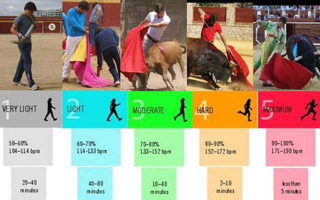 Preparación Física para toreros : Andar… si pero no.