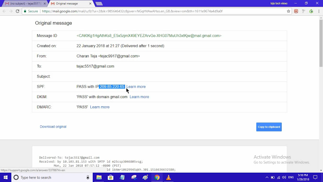 4) After you will see a IP address like this pictures