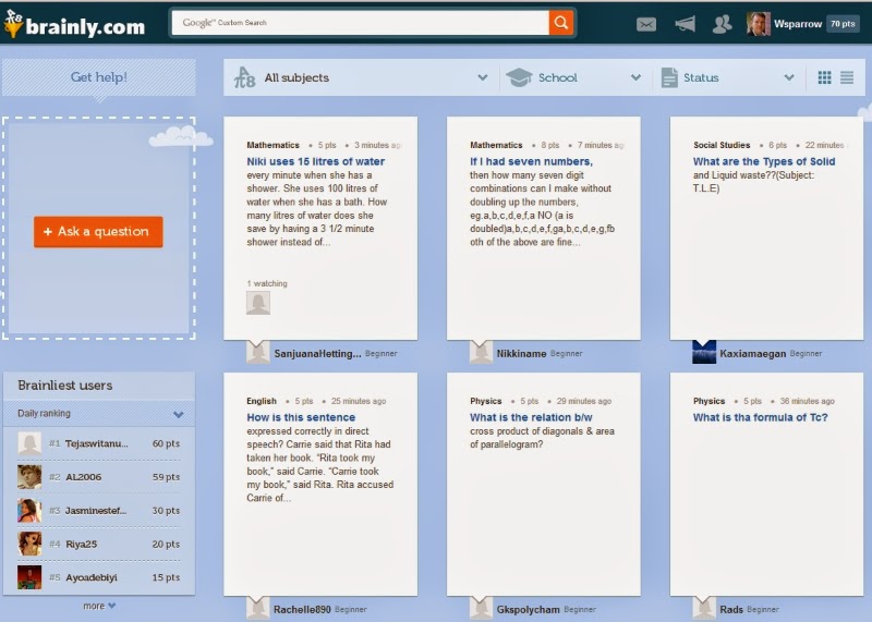 Warren Sparrow: Brainly