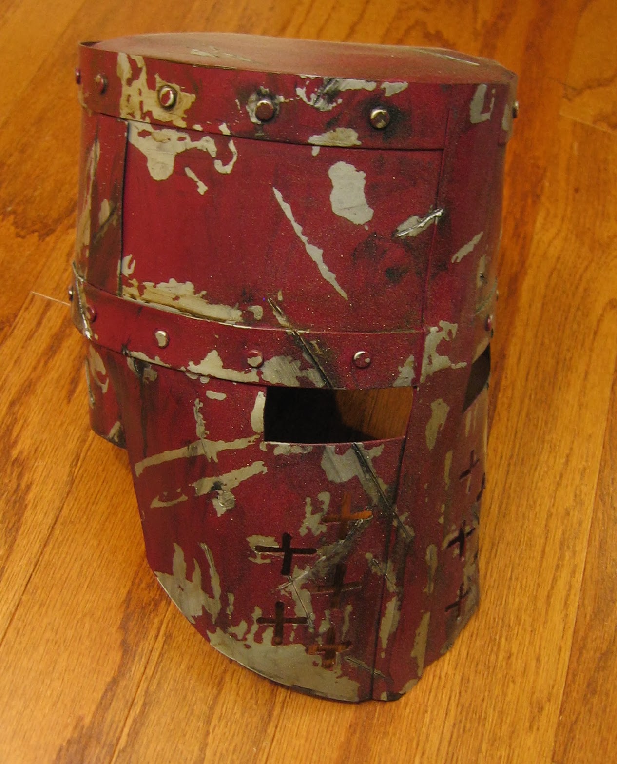 WardWorks: Scratch-built Medieval Helmet Complete