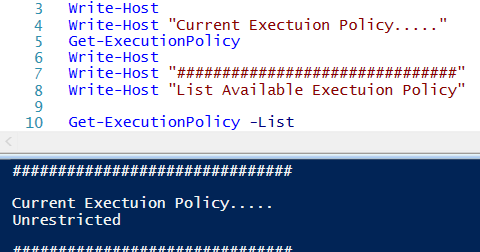 Information Technology How To Guides: How To View Current Execution ...
