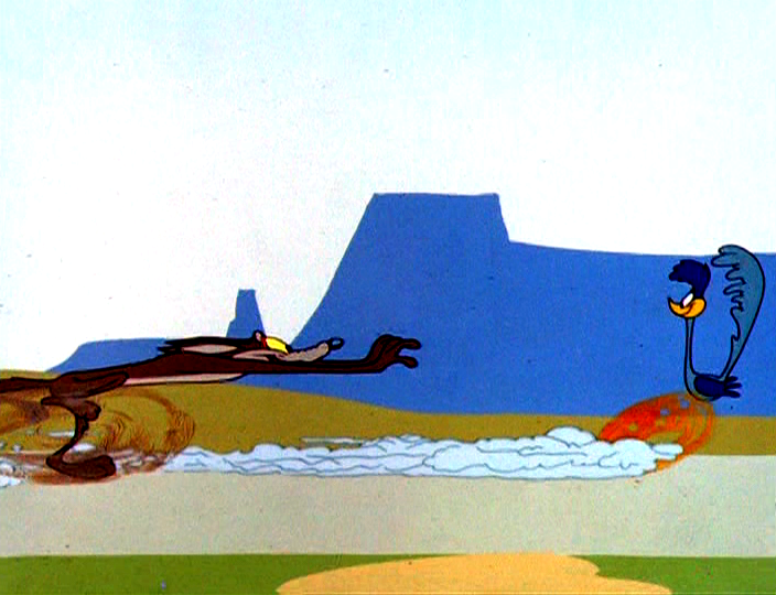 13: LOONEY TUNES / The Road Runner In "Guided Muscle" - 1955