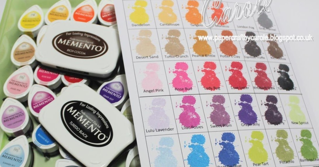 Papercraft by Carole!: Day 81 - Ink Blot!