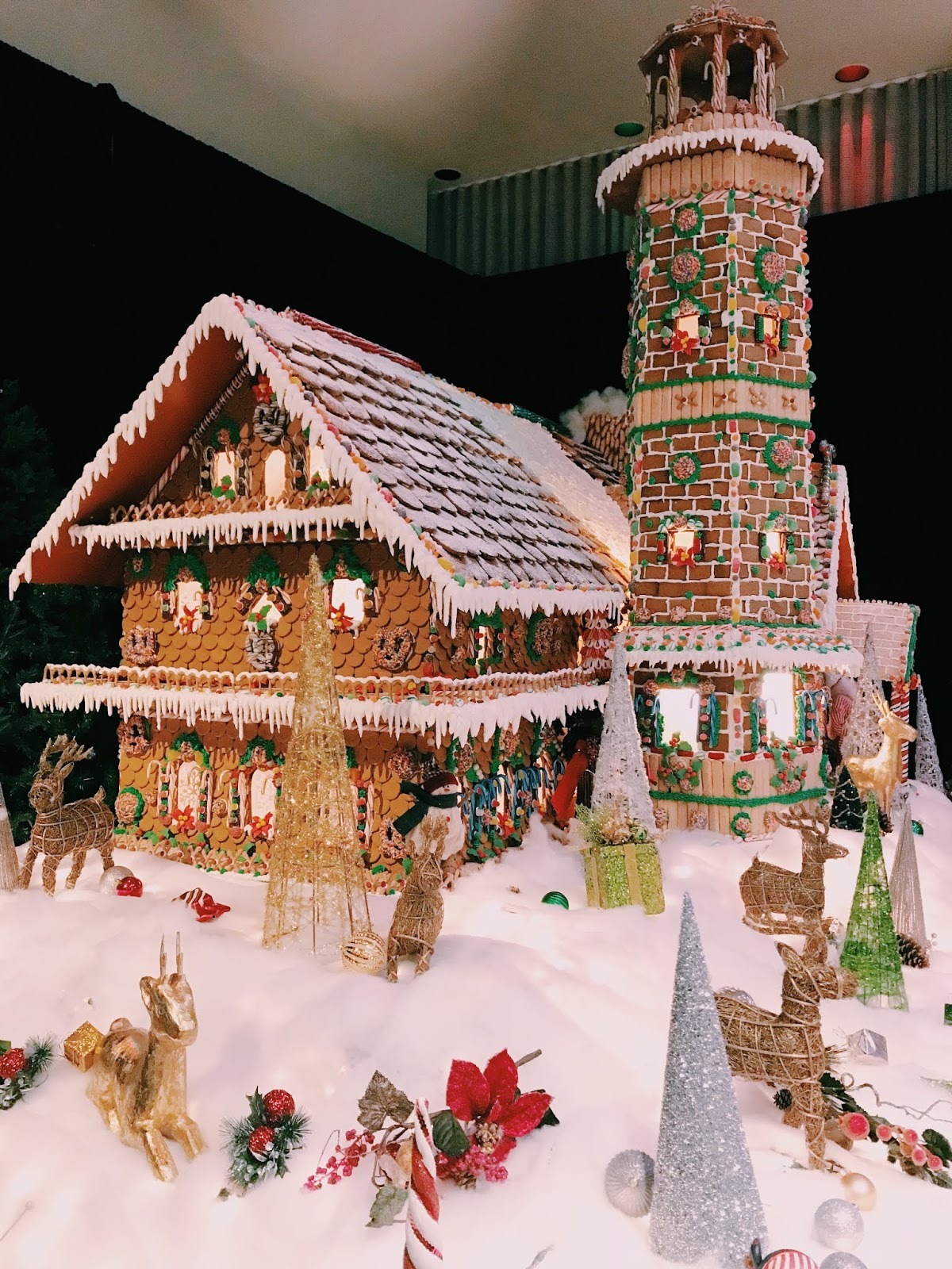 Six-Foot-Tall Gingerbread House at South Shore Harbour Resort, League City
