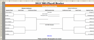 Excel Spreadsheets Help: Downloadable 2012 NBA Playoff Bracket