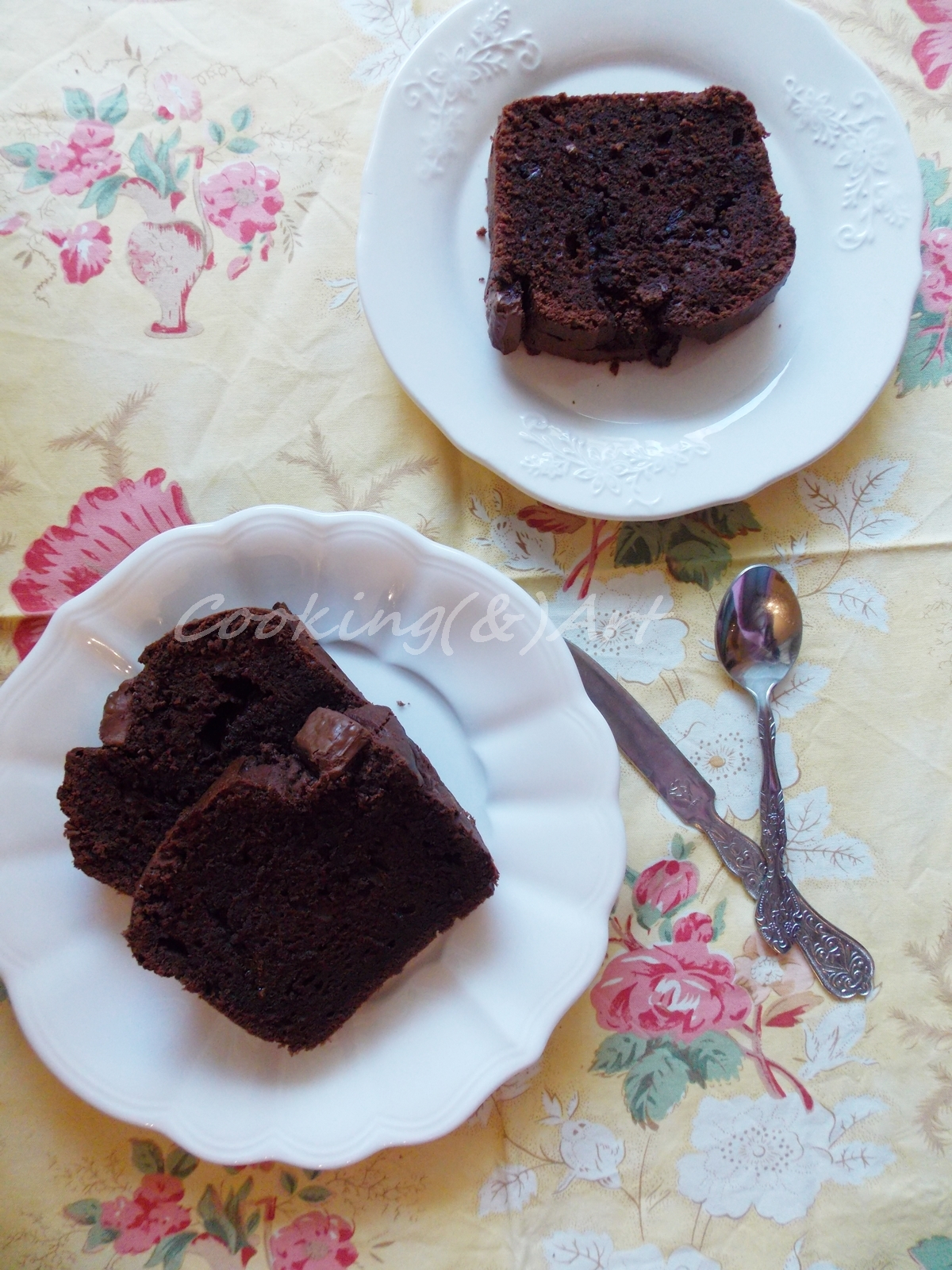 Σοκολατένιο κέικ με τυρί κρέμα / Chocolate cake with cream cheese ...