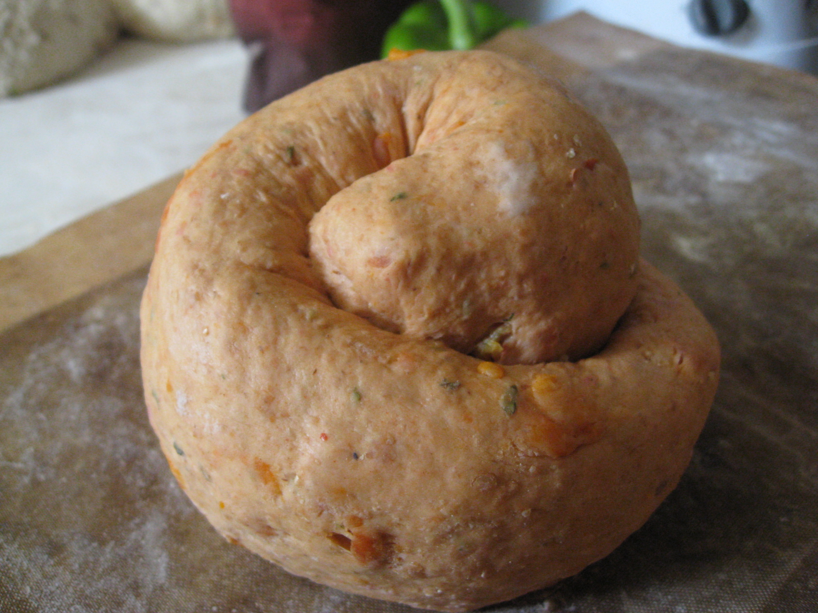 Tomato and Chorizo Curl | Freshly Baked | Bread | Recipes