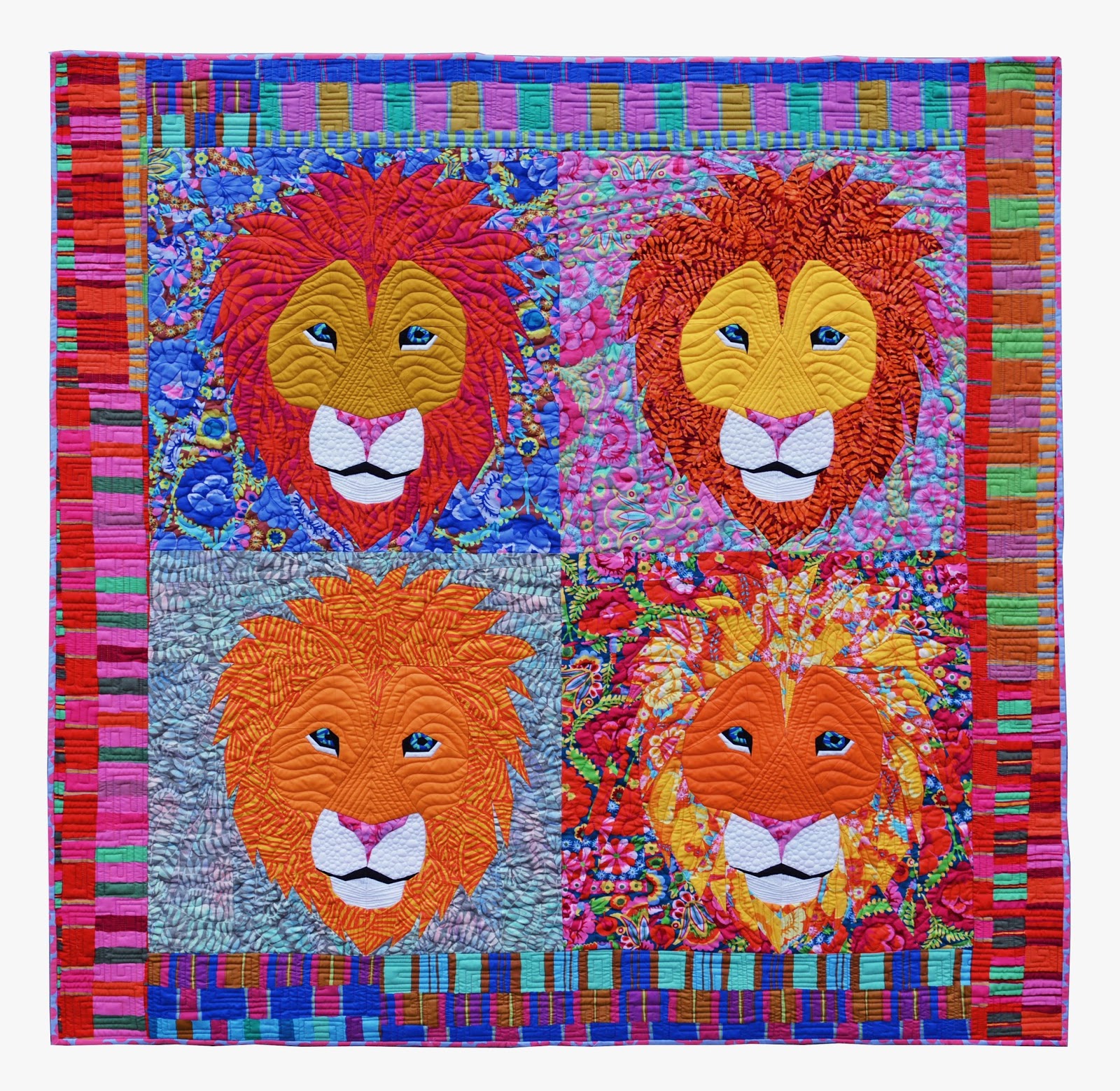 The Tartankiwi: Lion Quilt