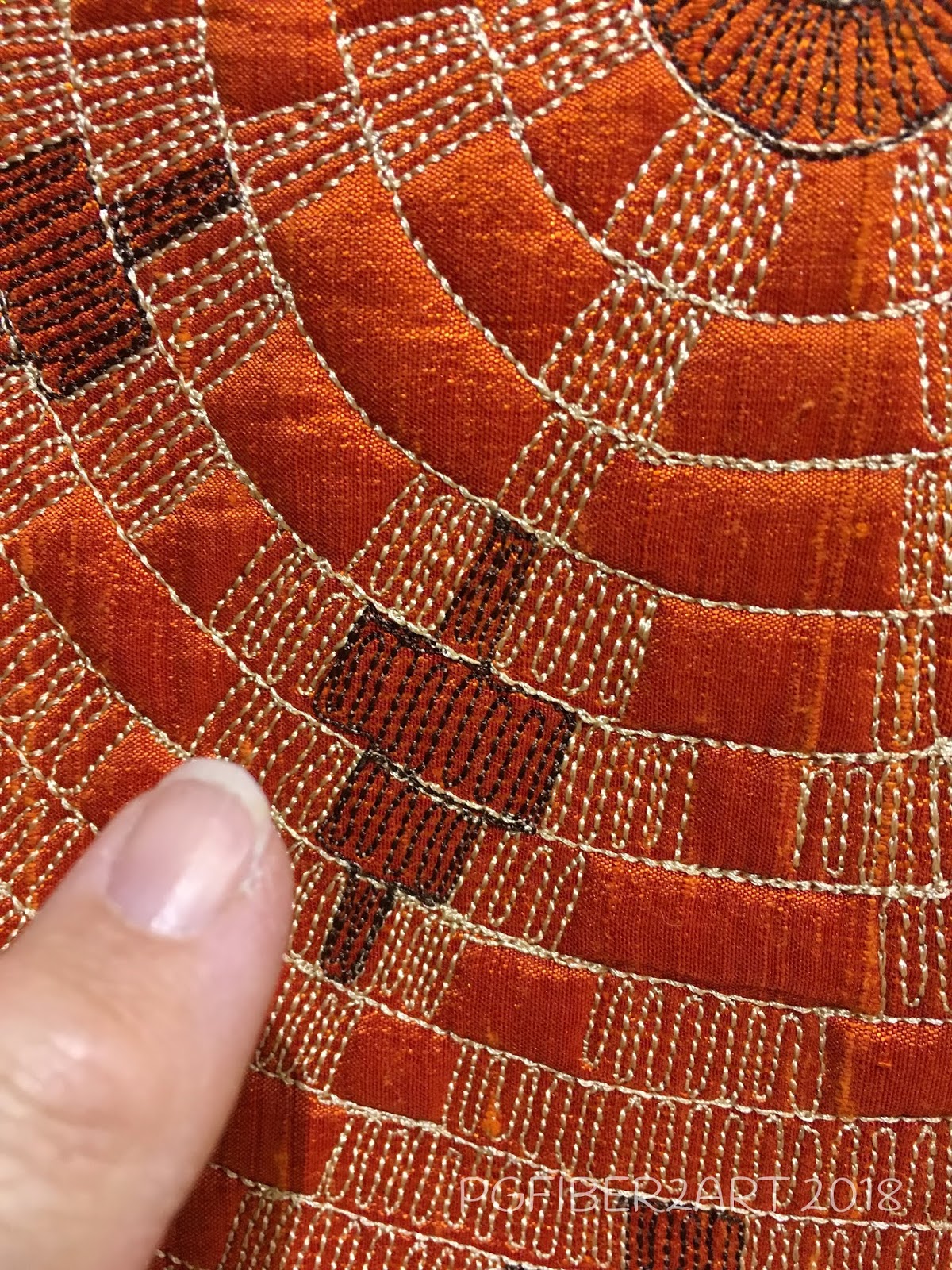 PG Fiber2Art: Micro quilting and other techniques in miniature at World ...