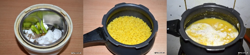 Kerala Parippu Curry Recipe | Kerala Moong Dal curry | Onam Sadya ...