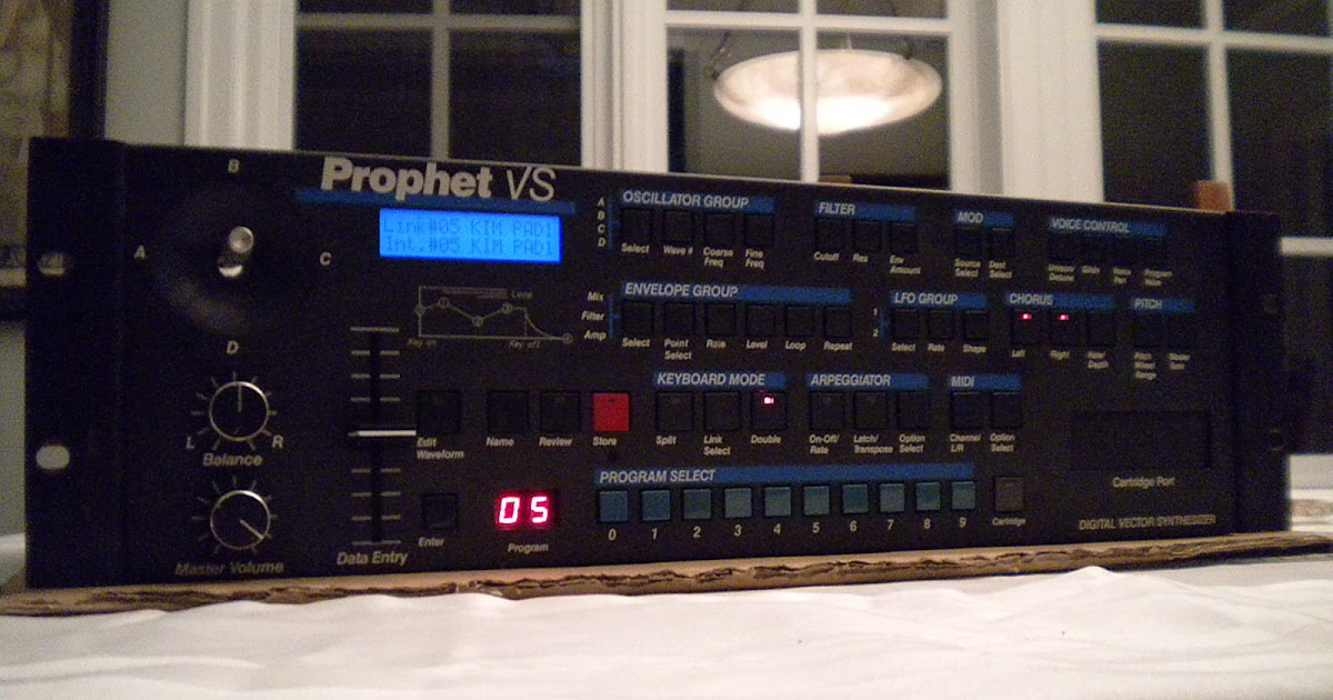 MATRIXSYNTH: Sequential Circuits PROPHET VS RACK Digital Vector ...