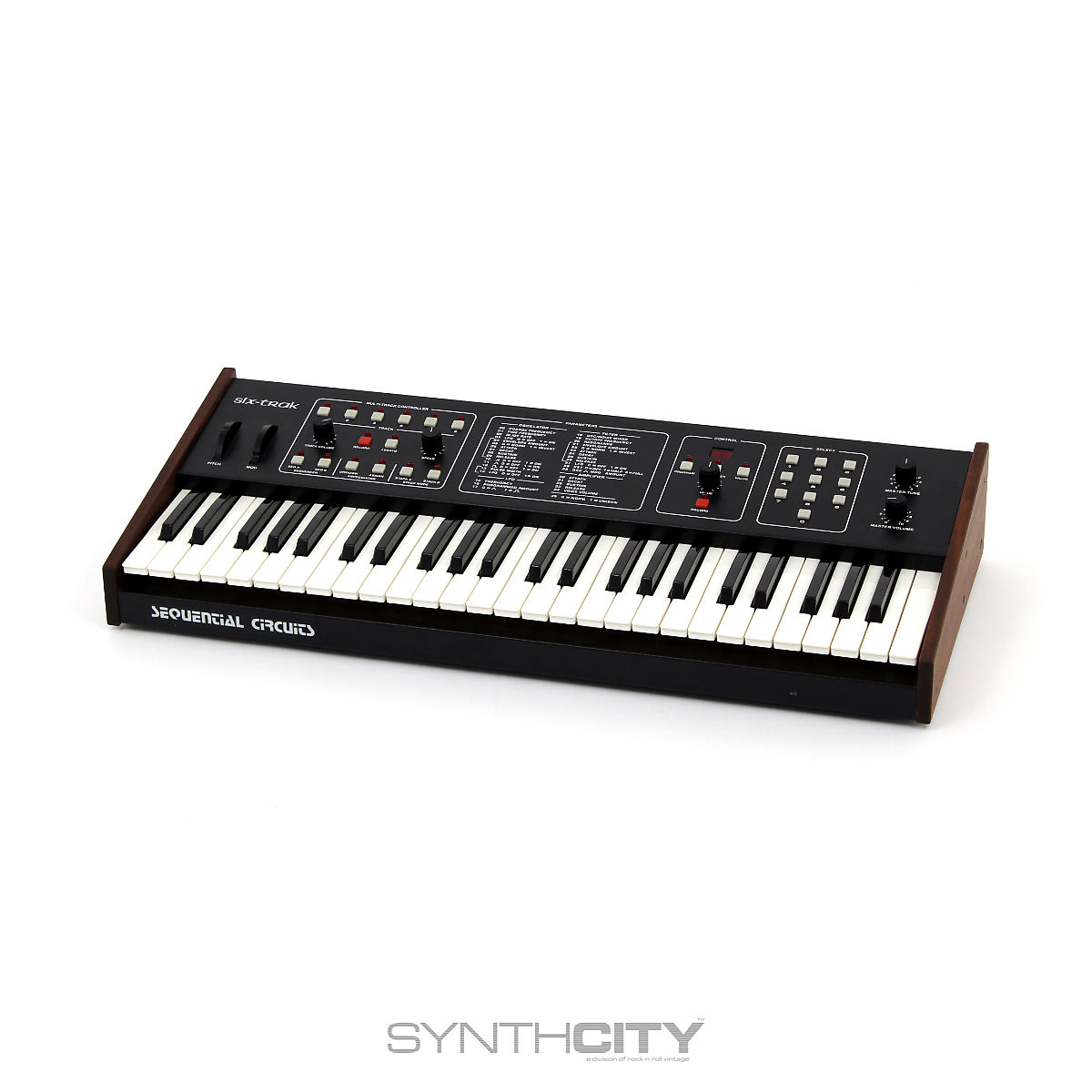 MATRIXSYNTH: Sequential Circuits Six-Trak SN 004789 w/ Original Box ...