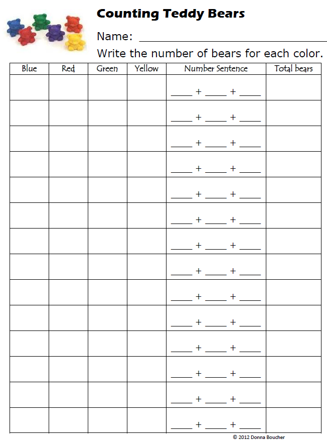Adding With Three Addends Classroom Freebies