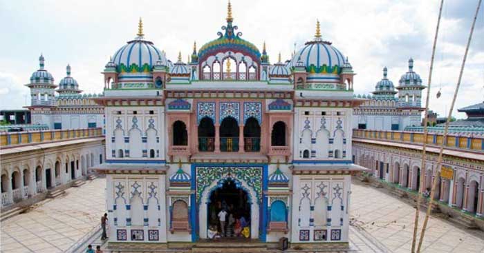 Janakpur Dham in Nepal – Darshan of Janakpur – Mata Sita Temple – in ...