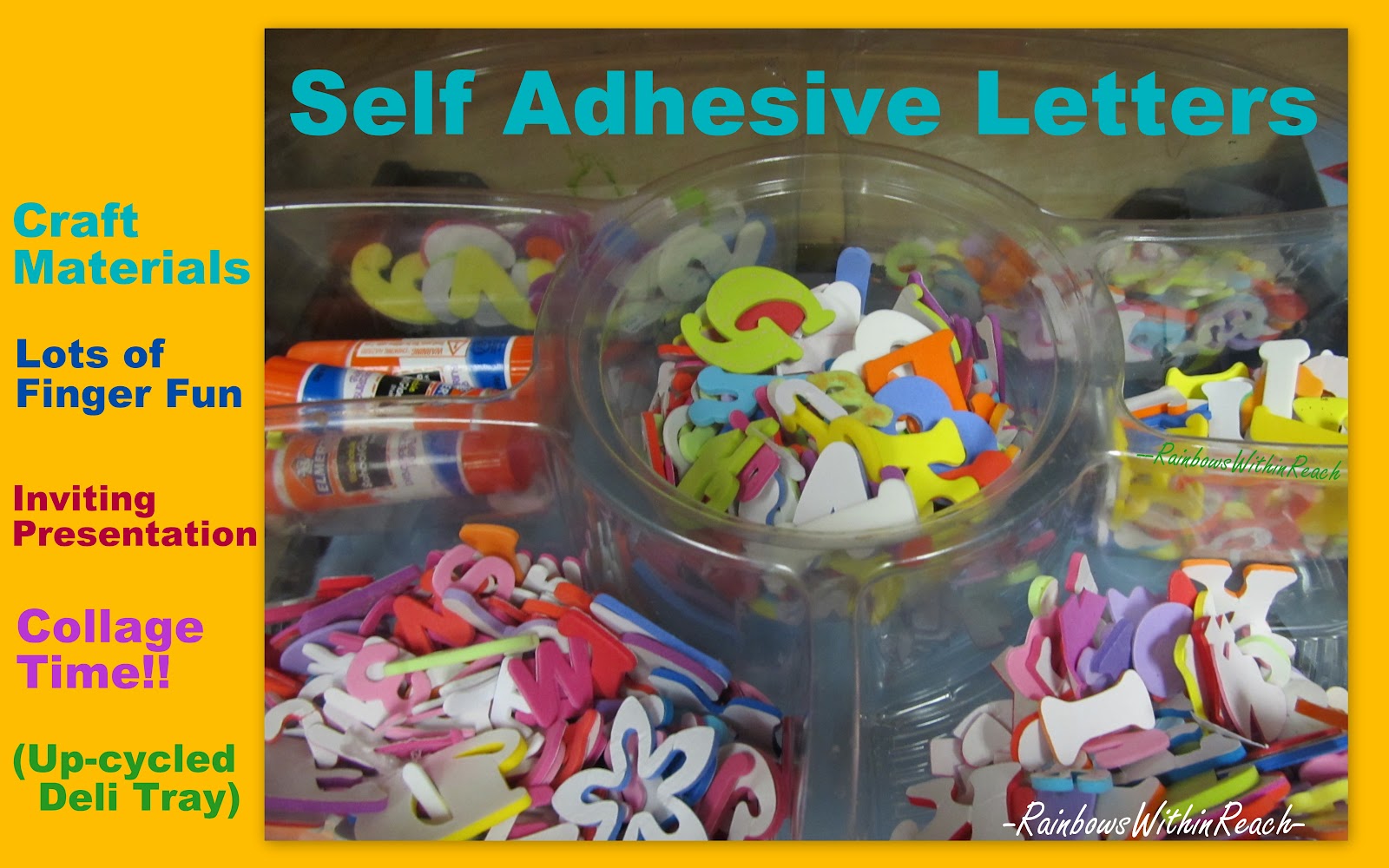 RainbowsWithinReach: Organize Your Classroom Materials