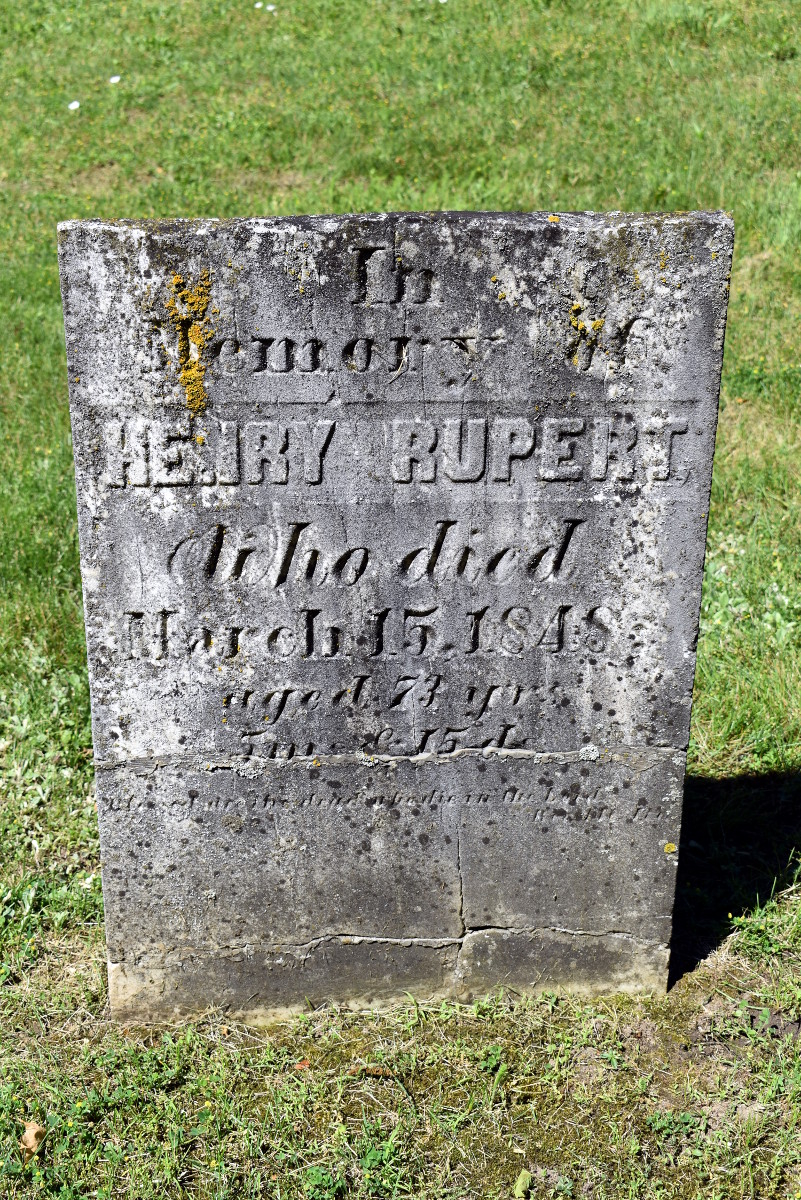 Stalking Dead People: The Cemetery on the Nith: Henry Rupert
