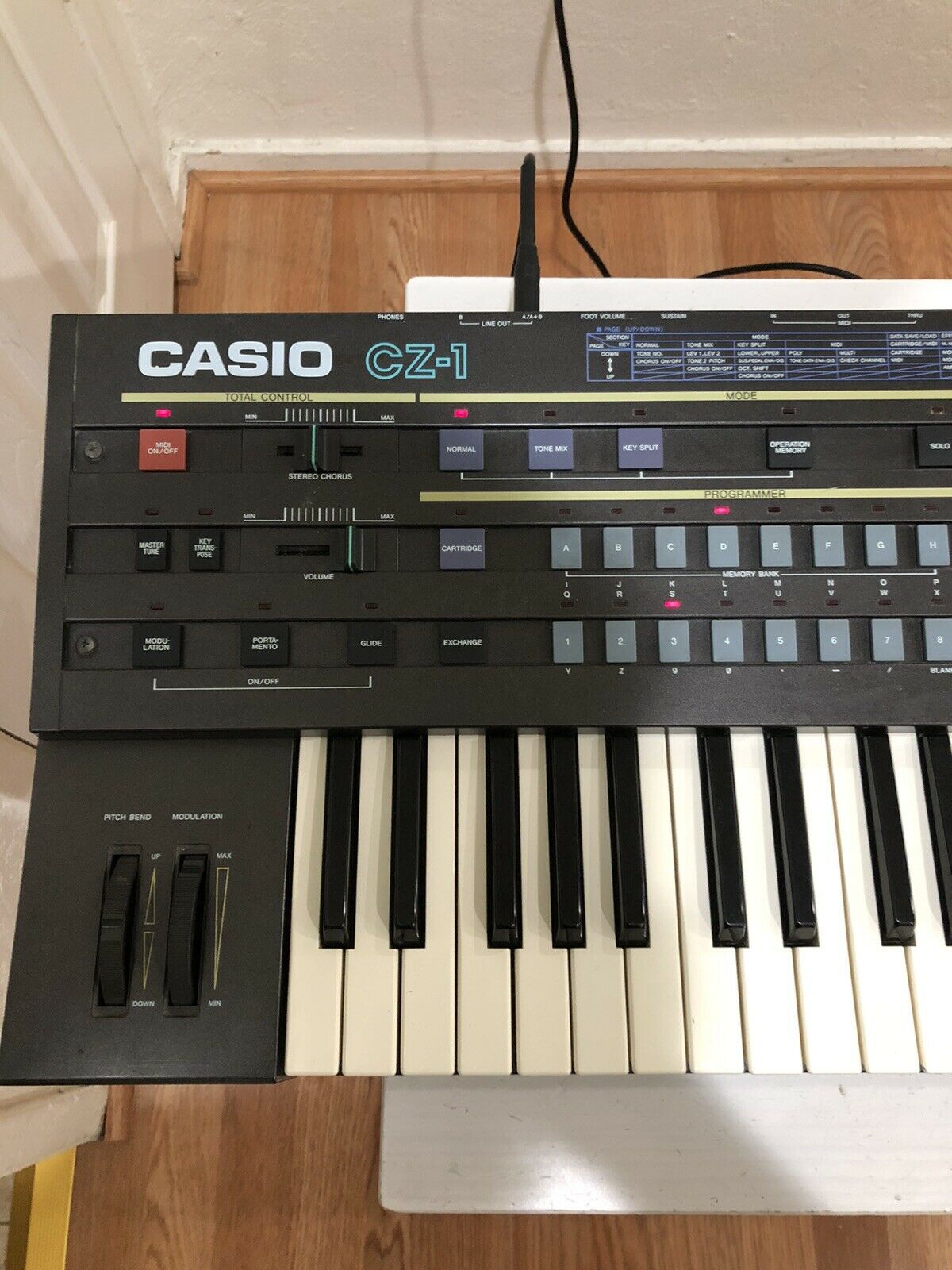 MATRIXSYNTH: Casio CZ-1 Phase Distortion Synth