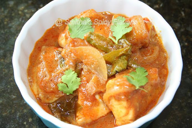Chepala Pulusu / Fish in tangy, sour and sweet gravy ~ Smitha's Spicy ...