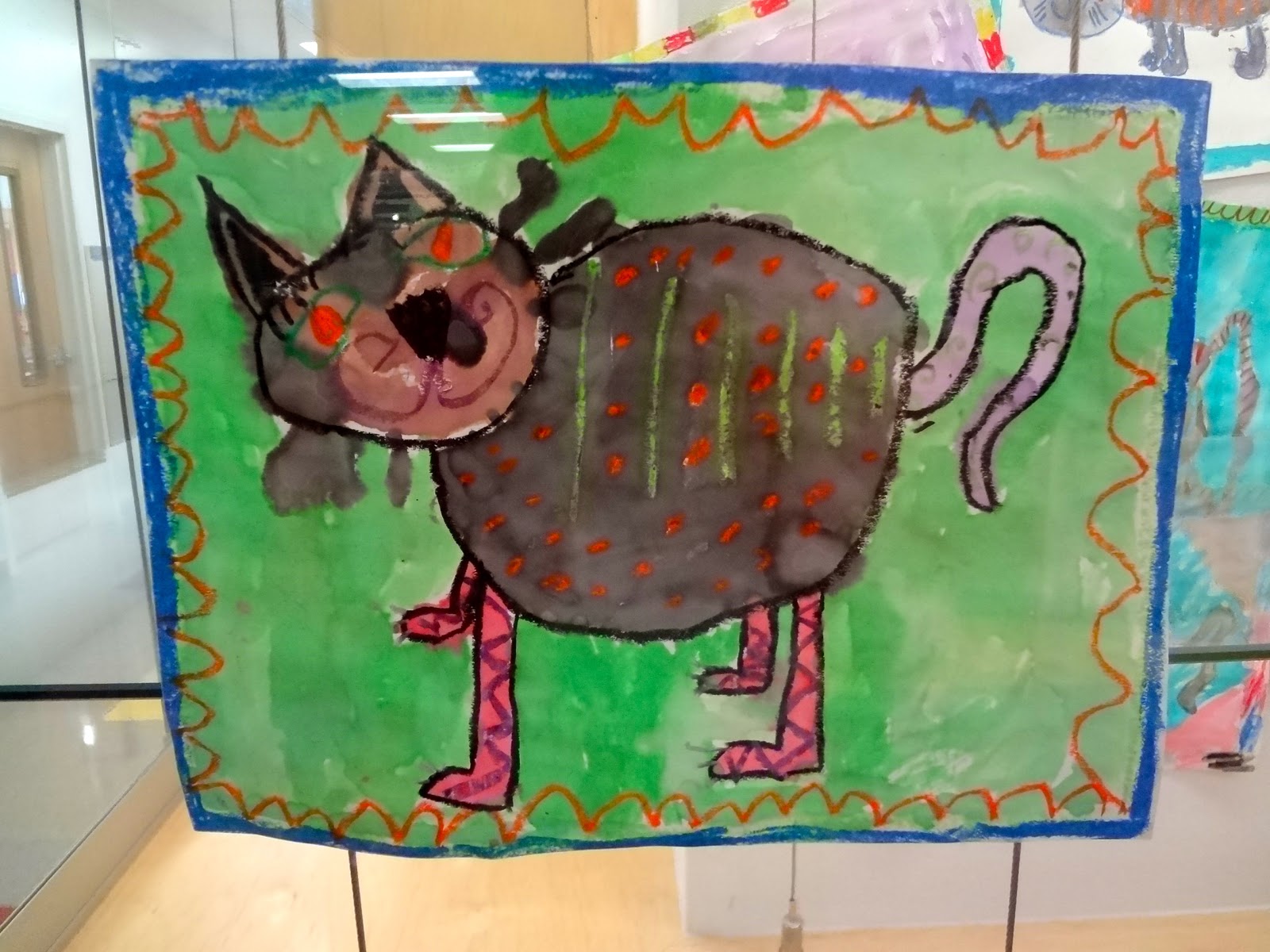 The Talking Walls: October Art Lessons