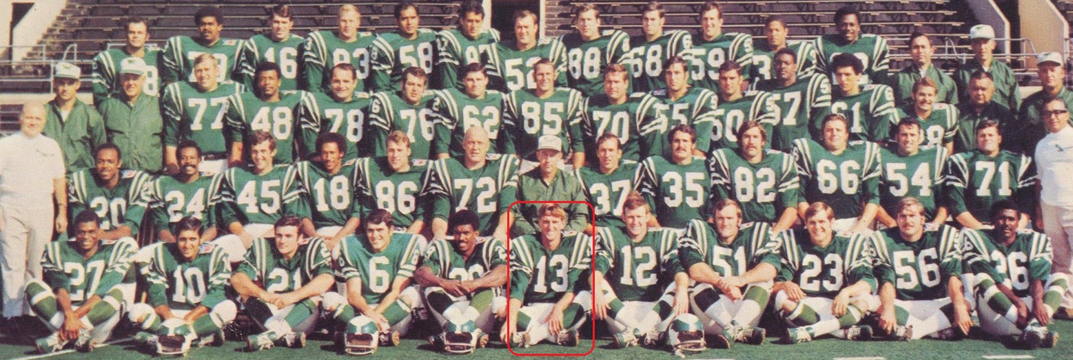 Eagles' Football (1966-75): Chuck Hughes - WR